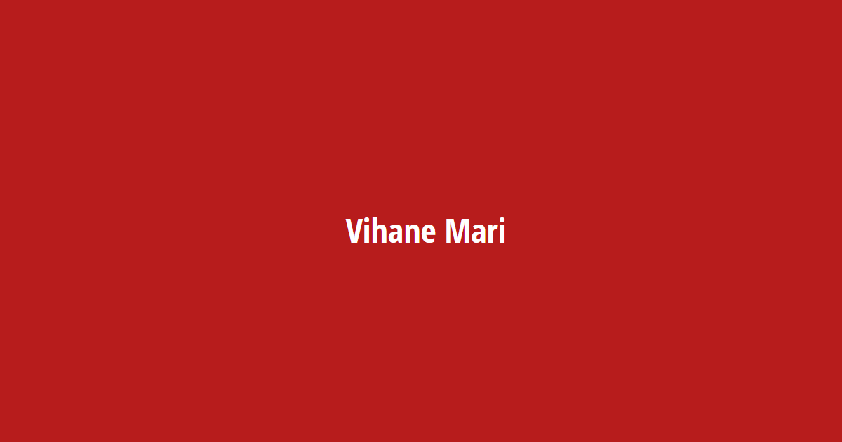 Vihane Mari